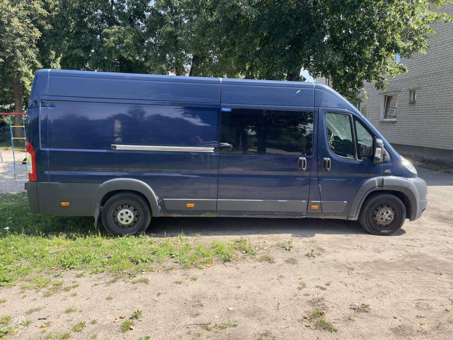 Blue Fiat Ducato 2013 in Vilnius, with an engine capacity of 2.29 L and mileage of 510 thousand km for 3200 €, photo 10 on AUTOMOTO.COM.LV