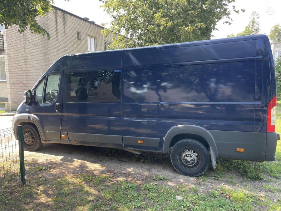 Blue Fiat Ducato 2013 in Vilnius, with an engine capacity of 2.29 L and mileage of 510 thousand km for 3200 €, photo 14 on AUTOMOTO.COM.LV