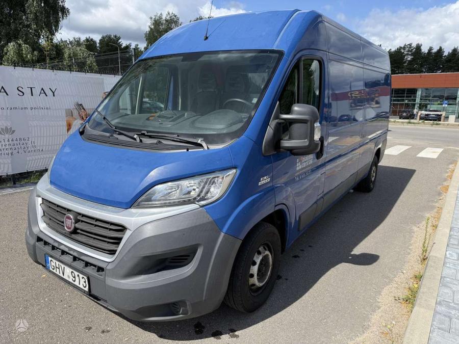 Blue Fiat Ducato 2014 in Varena, with an engine capacity of 2.29 L and mileage of 295 thousand km for 6200 €, photo 1 on AUTOMOTO.COM.LV