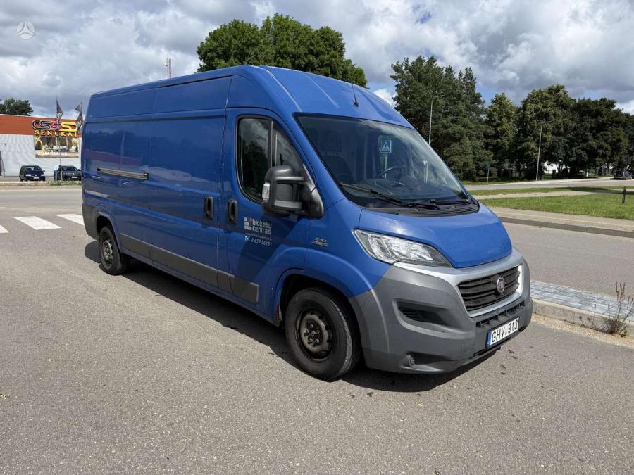 Blue Fiat Ducato 2014 in Varena, with an engine capacity of 2.29 L and mileage of 295 thousand km for 6200 €, photo 4 on AUTOMOTO.COM.LV