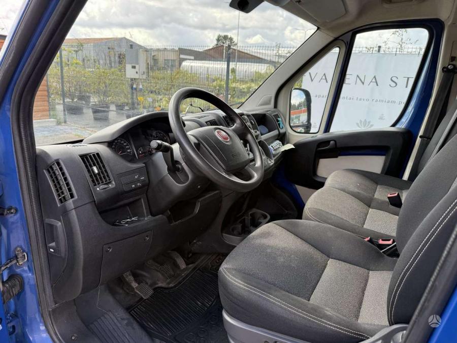 Blue Fiat Ducato 2014 in Varena, with an engine capacity of 2.29 L and mileage of 295 thousand km for 6200 €, photo 10 on AUTOMOTO.COM.LV
