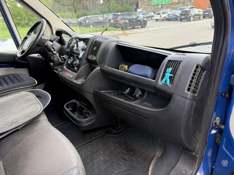 Blue Fiat Ducato 2014 in Varena, with an engine capacity of 2.29 L and mileage of 295 thousand km for 6200 €, photo 12 on AUTOMOTO.COM.LV