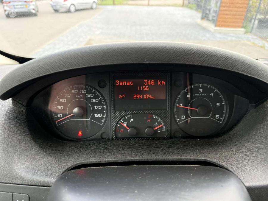 Blue Fiat Ducato 2014 in Varena, with an engine capacity of 2.29 L and mileage of 295 thousand km for 6200 €, photo 13 on AUTOMOTO.COM.LV