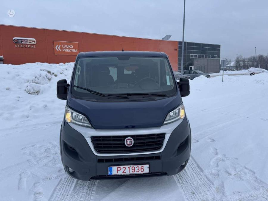Blue Fiat Ducato 2016 in Taurage, with an engine capacity of 2.30 L and mileage of 209 thousand km for 8400 €, photo 3 on AUTOMOTO.COM.LV
