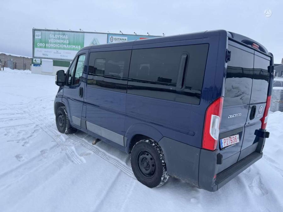 Blue Fiat Ducato 2016 in Taurage, with an engine capacity of 2.30 L and mileage of 209 thousand km for 8400 €, photo 5 on AUTOMOTO.COM.LV