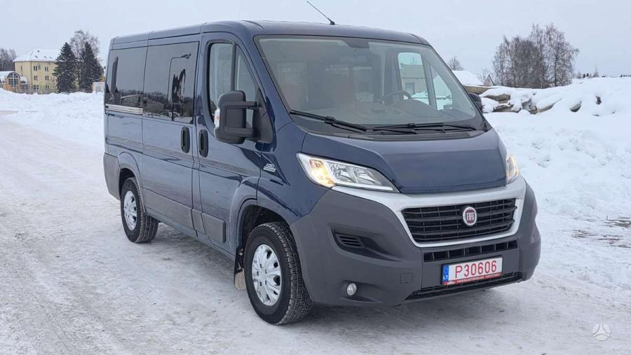 Zils Fiat Ducato 2016 Klaipėda, ar dzinēja tilpumu 2.30 L un nobraukumu 209 tūkst. km par 9990 €, foto 1 vietnē AUTOMOTO.COM.LV