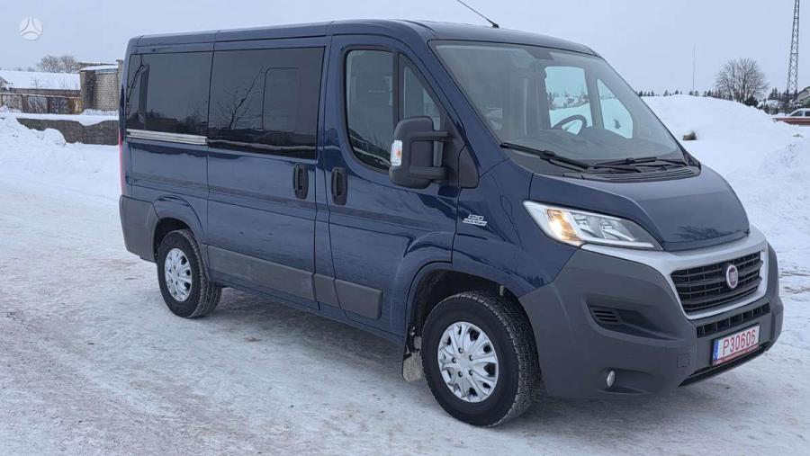 Zils Fiat Ducato 2016 Klaipėda, ar dzinēja tilpumu 2.30 L un nobraukumu 209 tūkst. km par 9990 €, foto 6 vietnē AUTOMOTO.COM.LV