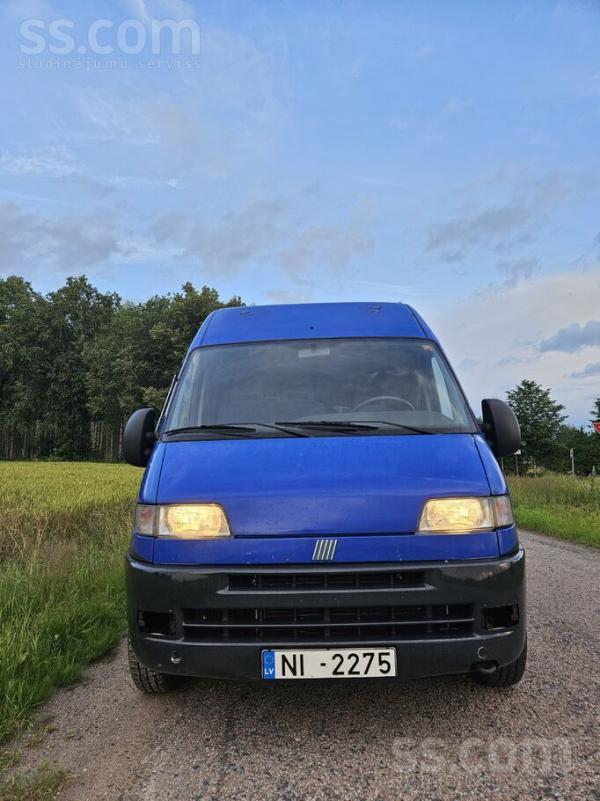 Blue Fiat Ducato 2000 in Riga, with an engine capacity of 2.80 L and mileage of 203 thousand km for 14900 €, photo 9 on AUTOMOTO.COM.LV