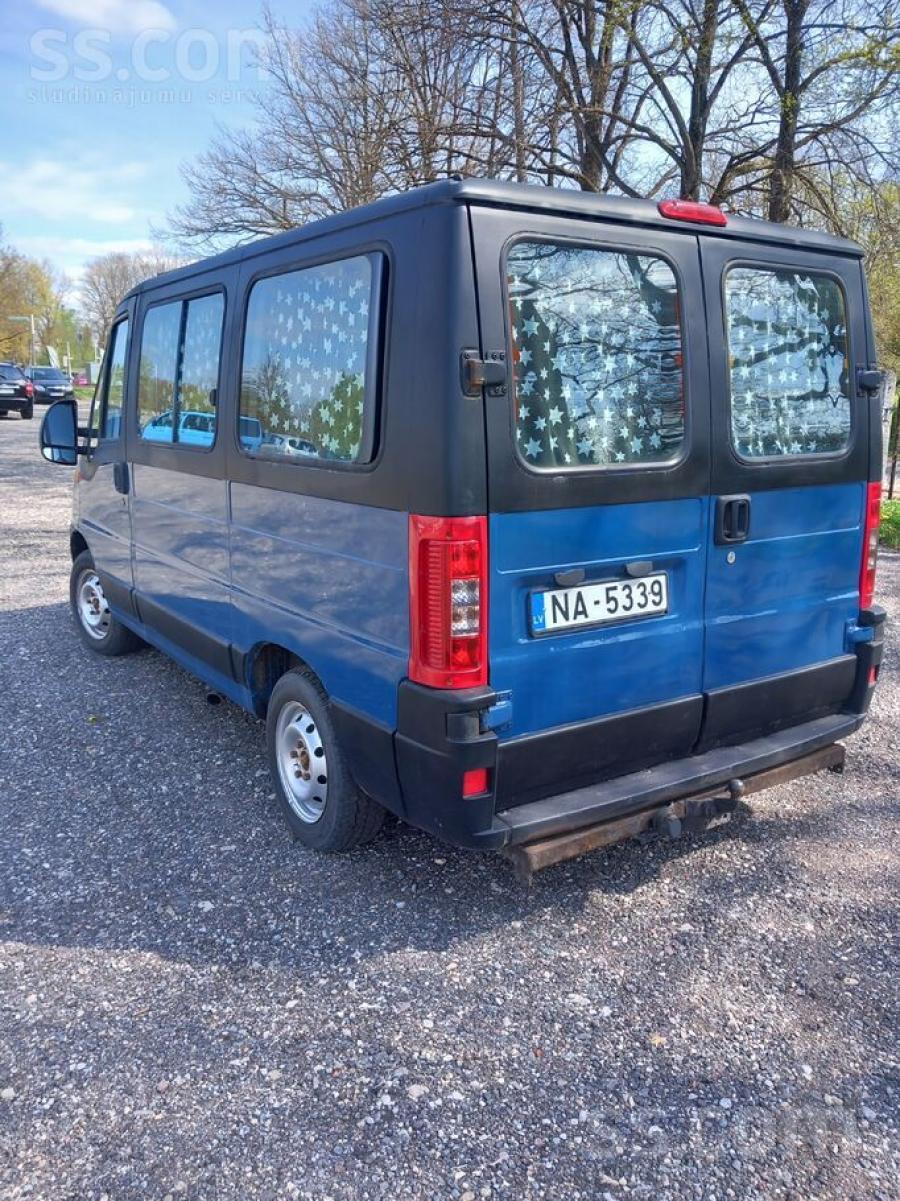 Blue Fiat Ducato 2004 in Cesis, with an engine capacity of 2.30 L and mileage of 325 thousand km for 2690 €, photo 7 on AUTOMOTO.COM.LV
