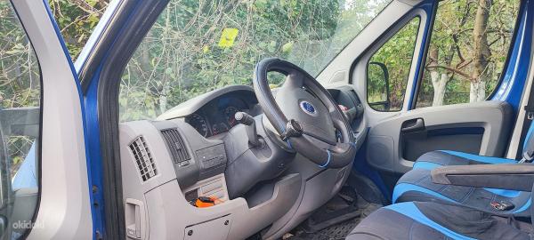 Blue Fiat Ducato 2007 in Narva, with an engine capacity of 2.30 L and mileage of 190 thousand km for 1200 €, photo 4 on AUTOMOTO.COM.LV