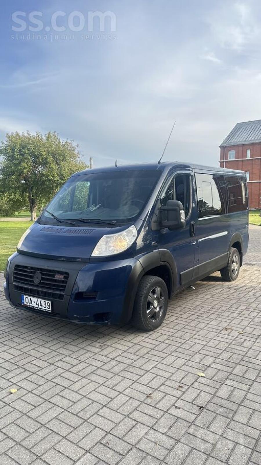 Zils Fiat Ducato 2007 Rēzekne, ar dzinēja tilpumu 3.00 L un nobraukumu 336 tūkst. km par 5200 €, foto 1 vietnē AUTOMOTO.COM.LV