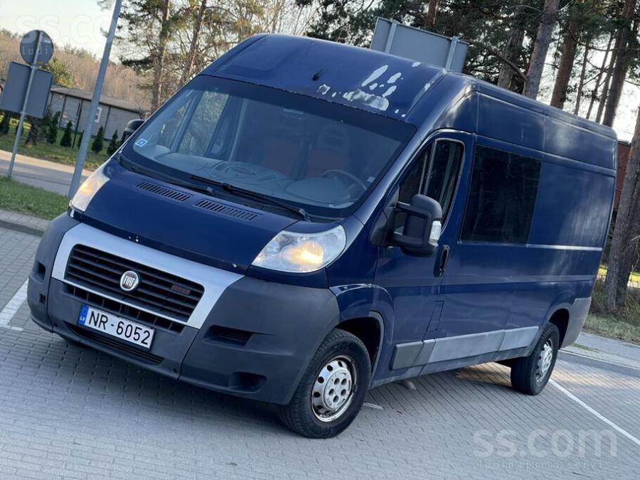 Zils Fiat Ducato 2009 Jūrmala, ar dzinēja tilpumu 3.00 L un nobraukumu 0 tūkst. km par 3650 €, foto 1 vietnē AUTOMOTO.COM.LV