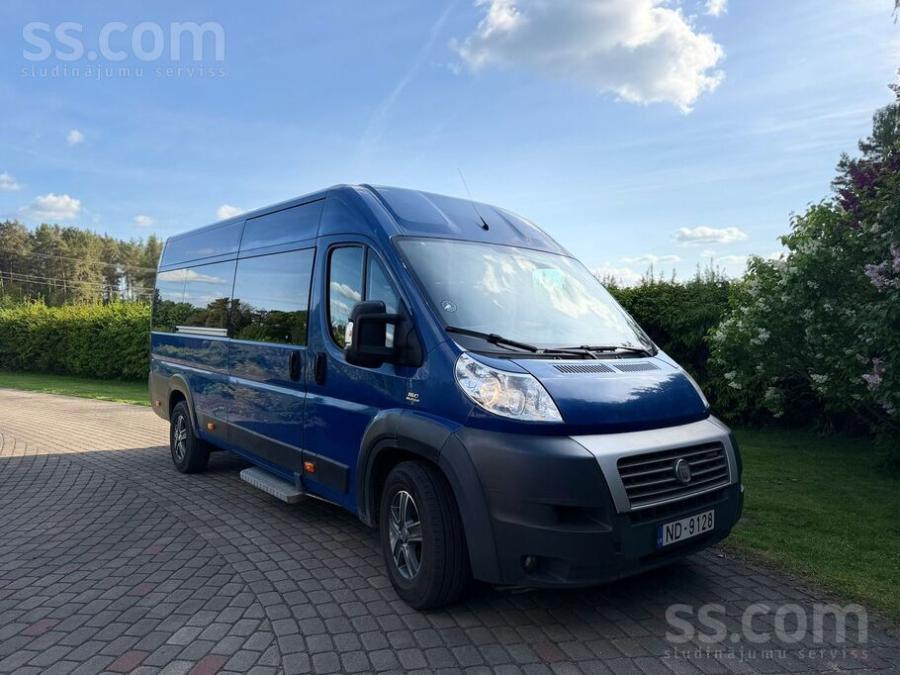 Blue Fiat Ducato 2012 in Riga, with an engine capacity of 3.00 L and mileage of 276 thousand km for 6200 €, photo 1 on AUTOMOTO.COM.LV