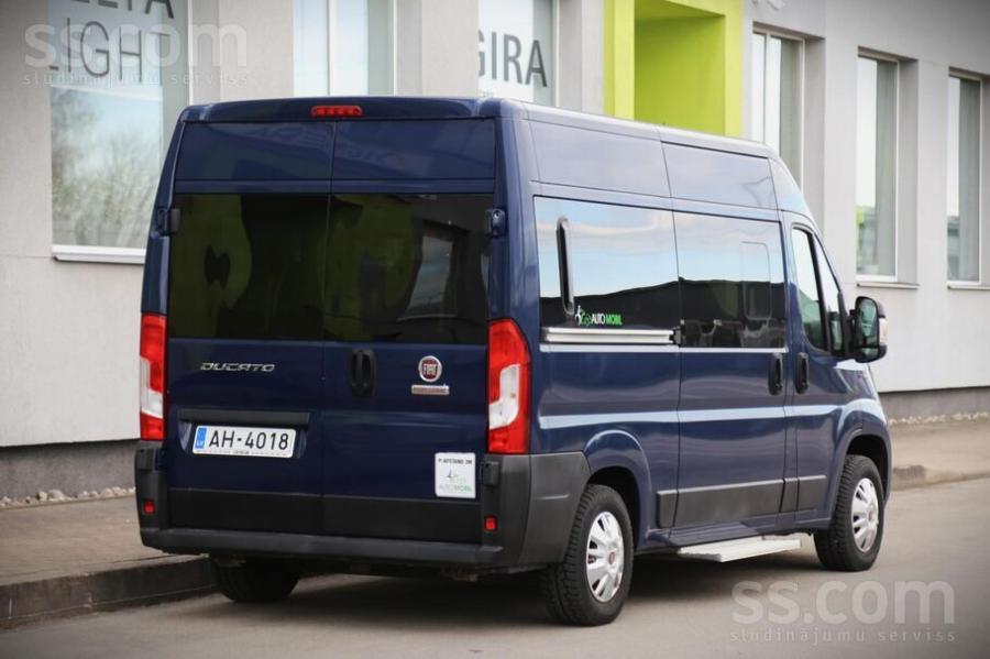 Blue Fiat Ducato 2019 in Riga, with an engine capacity of 2.30 L and mileage of 49 thousand km for 25995 €, photo 6 on AUTOMOTO.COM.LV
