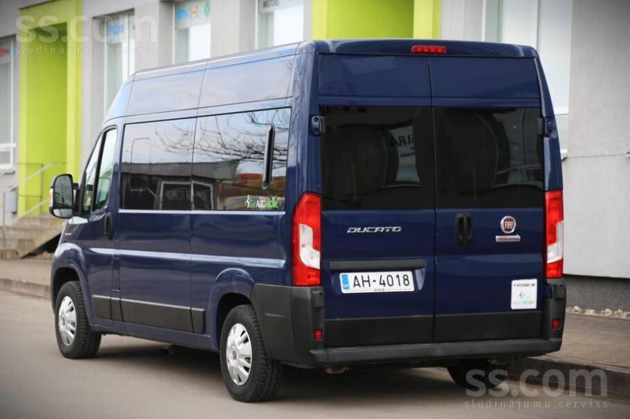 Blue Fiat Ducato 2019 in Riga, with an engine capacity of 2.30 L and mileage of 49 thousand km for 25995 €, photo 7 on AUTOMOTO.COM.LV