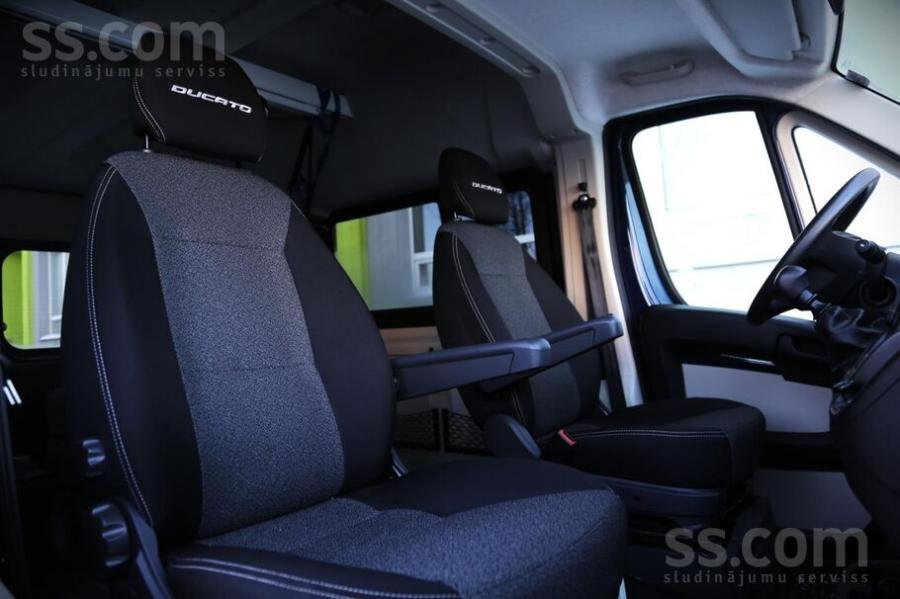 Blue Fiat Ducato 2019 in Riga, with an engine capacity of 2.30 L and mileage of 49 thousand km for 25995 €, photo 12 on AUTOMOTO.COM.LV
