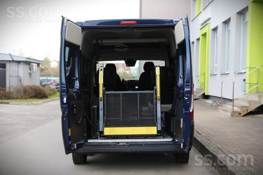Blue Fiat Ducato 2019 in Riga, with an engine capacity of 2.30 L and mileage of 49 thousand km for 25995 €, photo 17 on AUTOMOTO.COM.LV