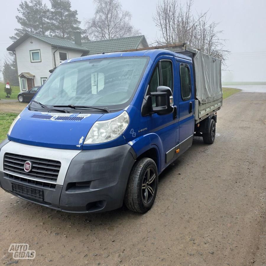 Blue Fiat Ducato 2009 in Raseiniai, with an engine capacity of 2.30 L and mileage of 249 thousand km for 1850 €, photo 2 on AUTOMOTO.COM.LV