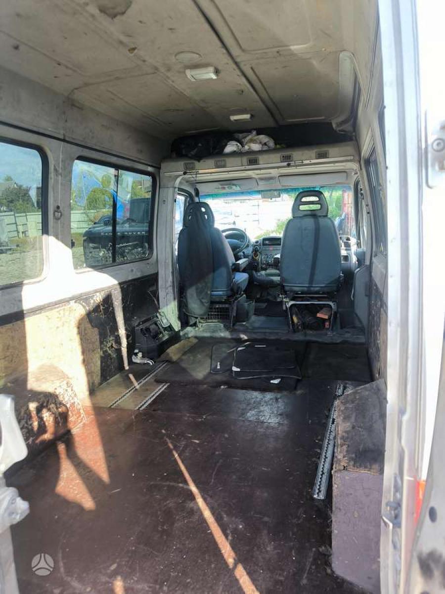 Pelēks Fiat Ducato 2002 Kauņa, ar dzinēja tilpumu 2.30 L un nobraukumu 120 tūkst. km par 2999 €, foto 10 vietnē AUTOMOTO.COM.LV