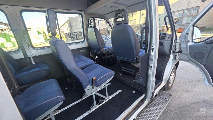 Grey Fiat Ducato 2005 in Klaipeda, with an engine capacity of 2.00 L and mileage of 38 thousand km for 4490 €, photo 16 on AUTOMOTO.COM.LV