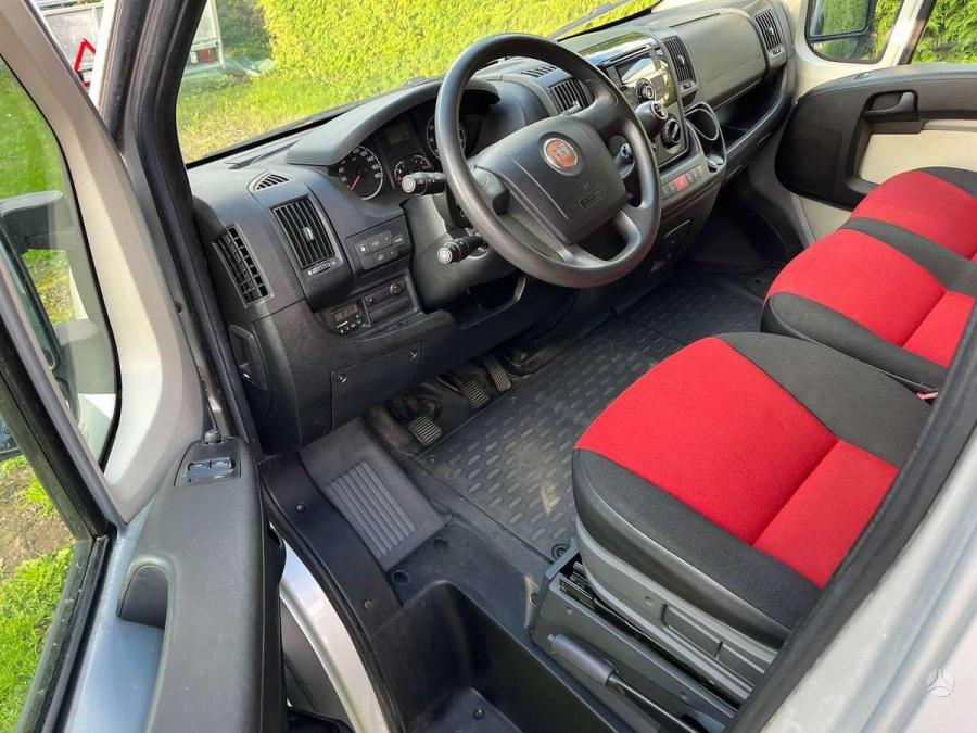 Grey Fiat Ducato 2011 in Birzai, with an engine capacity of 2.29 L and mileage of 81 thousand km for 9700 €, photo 14 on AUTOMOTO.COM.LV