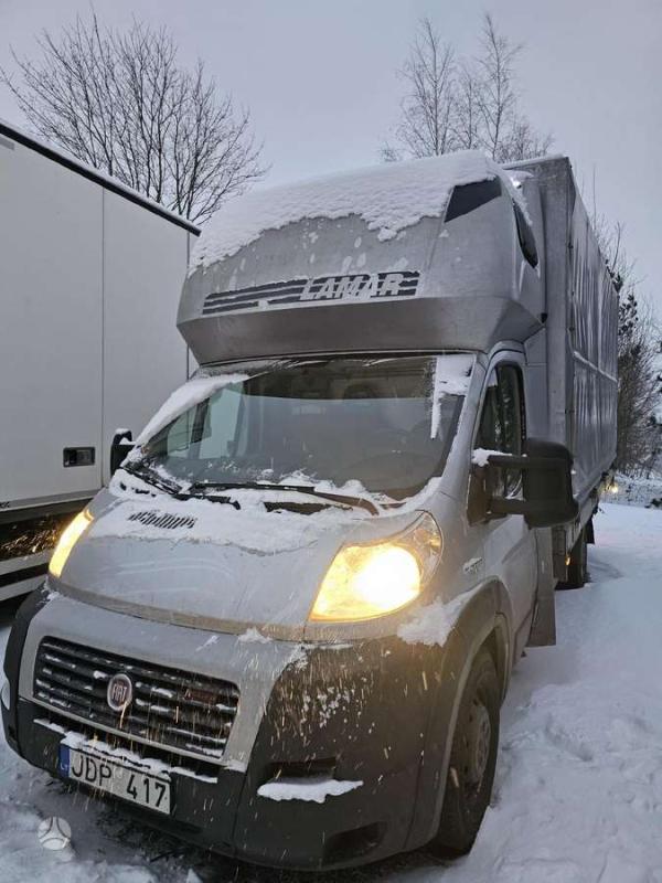 Pelēks Fiat Ducato 2013 Marijampole, ar dzinēja tilpumu 3.00 L un nobraukumu 778 tūkst. km par 3900 €, foto 1 vietnē AUTOMOTO.COM.LV