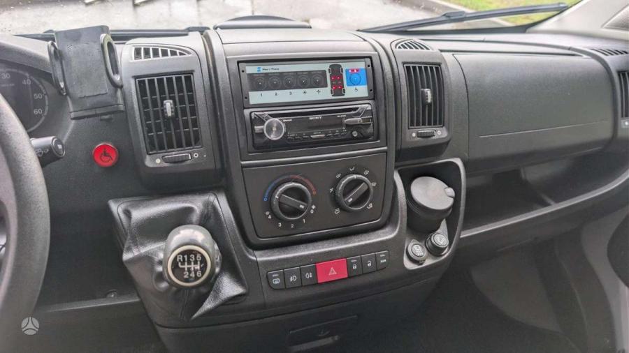 Pelēks Fiat Ducato 2013 Klaipėda, ar dzinēja tilpumu 2.30 L un nobraukumu 283 tūkst. km par 7490 €, foto 27 vietnē AUTOMOTO.COM.LV
