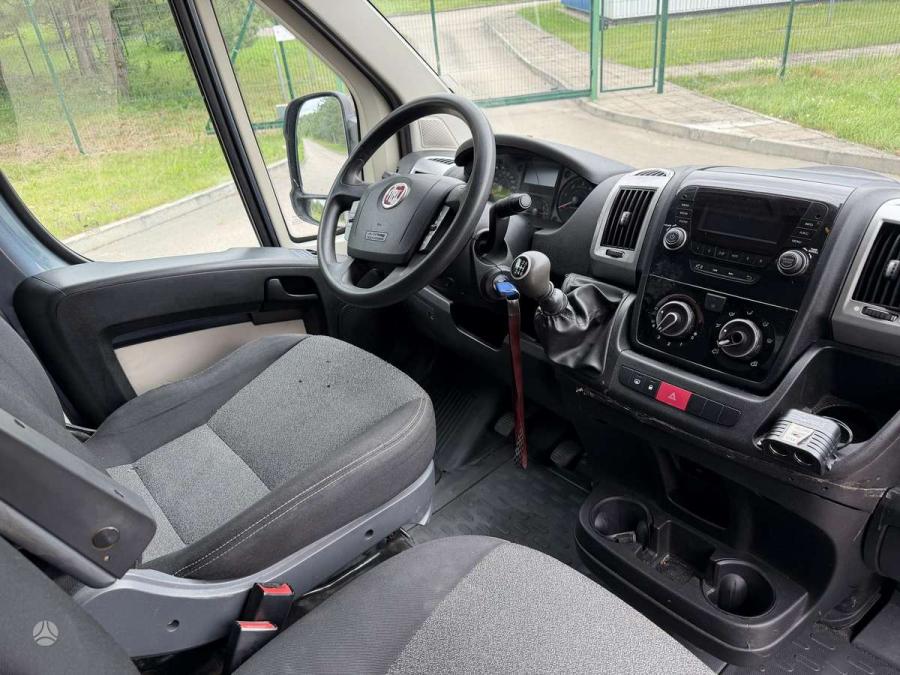 Pelēks Fiat Ducato 2014 Šauļi, ar dzinēja tilpumu 3.00 L un nobraukumu 611 tūkst. km par 6200 €, foto 16 vietnē AUTOMOTO.COM.LV