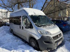 Pelēks Fiat Ducato 2015 Viļņa, ar dzinēja tilpumu 1.96 L un nobraukumu 240 tūkst. km par 11979 €, foto  vietnē AUTOMOTO.COM.LV