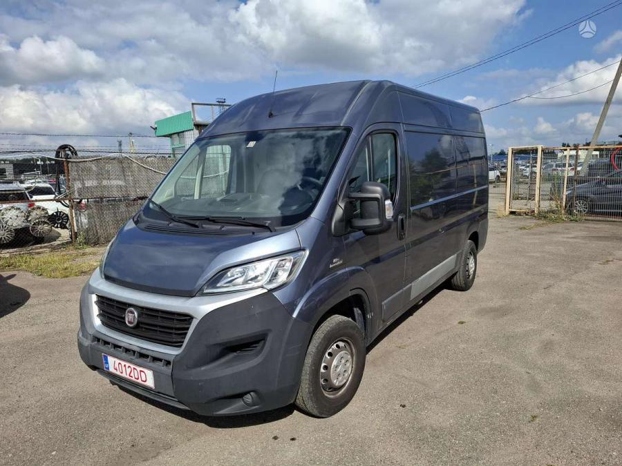 Grey Fiat Ducato 2015 in Kaunas, with an engine capacity of 1.96 L and mileage of 340 thousand km for 4500 €, photo 1 on AUTOMOTO.COM.LV