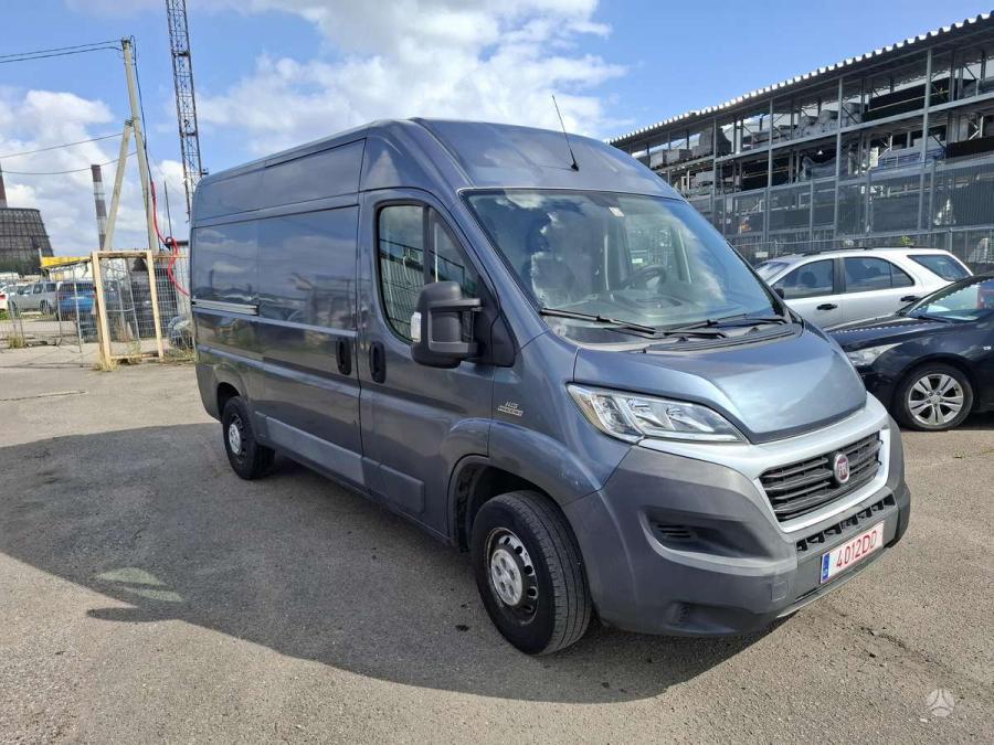 Grey Fiat Ducato 2015 in Kaunas, with an engine capacity of 1.96 L and mileage of 340 thousand km for 4500 €, photo 4 on AUTOMOTO.COM.LV