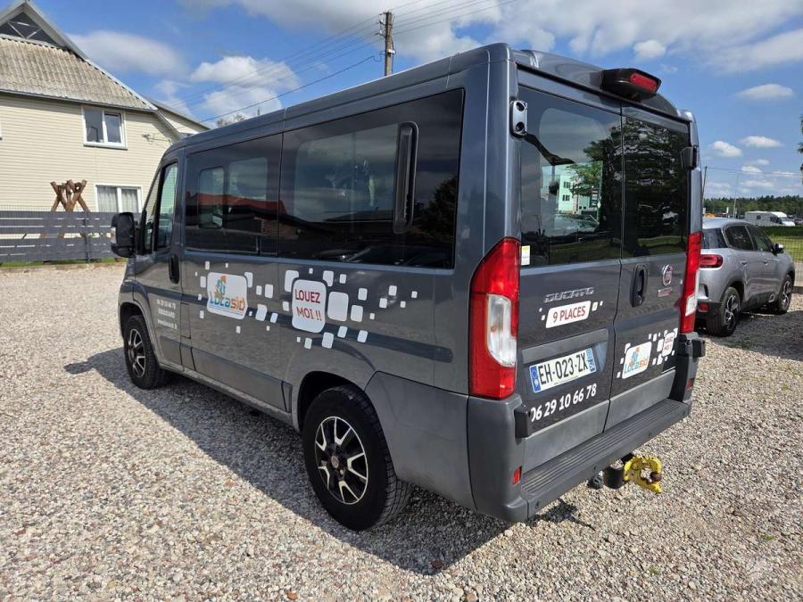 Grey Fiat Ducato 2016 in Taurage, with an engine capacity of 2.29 L and mileage of 263 thousand km for 8300 €, photo 4 on AUTOMOTO.COM.LV