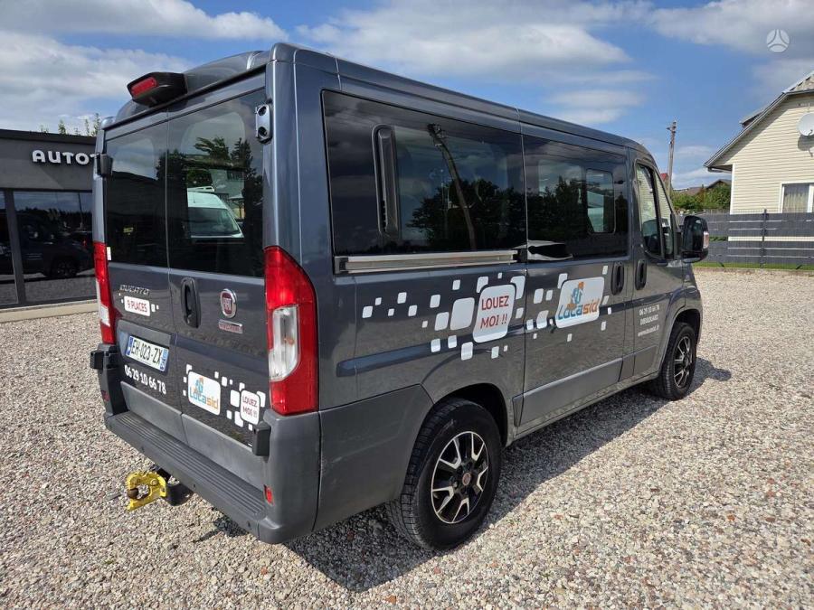 Grey Fiat Ducato 2016 in Taurage, with an engine capacity of 2.29 L and mileage of 263 thousand km for 8300 €, photo 6 on AUTOMOTO.COM.LV