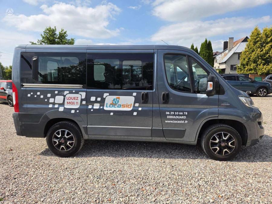 Grey Fiat Ducato 2016 in Taurage, with an engine capacity of 2.29 L and mileage of 263 thousand km for 8300 €, photo 7 on AUTOMOTO.COM.LV