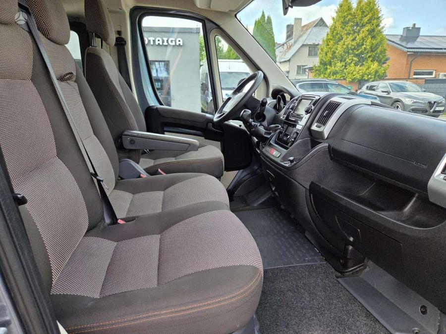 Grey Fiat Ducato 2016 in Taurage, with an engine capacity of 2.29 L and mileage of 263 thousand km for 8300 €, photo 12 on AUTOMOTO.COM.LV