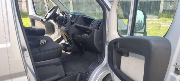Pelēks Fiat Ducato 2017 Tauragė, ar dzinēja tilpumu 2.30 L un nobraukumu 412 tūkst. km par 5500 €, foto 9 vietnē AUTOMOTO.COM.LV