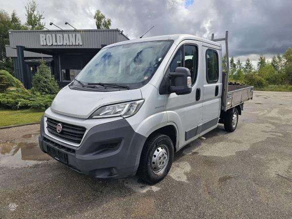 Grey Fiat Ducato 2017 in Pakruojis, with an engine capacity of 2.30 L and mileage of 256 thousand km for 6600 €, photo 1 on AUTOMOTO.COM.LV
