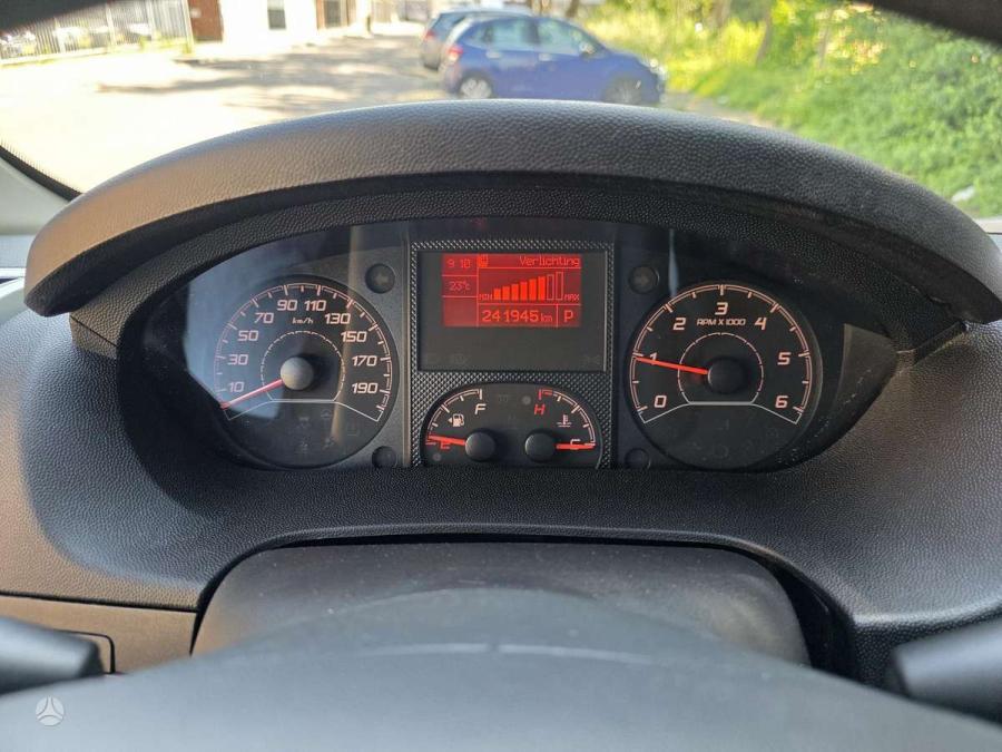 Grey Fiat Ducato 2020 in Telschi, with an engine capacity of 2.29 L and mileage of 241 thousand km for 9200 €, photo 8 on AUTOMOTO.COM.LV