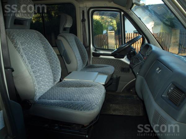 Fiat Ducato 2000 Rīga vietnē Pelēks Fiat Ducato 2000 Rīga, ar dzinēja tilpumu 2.80 L un nobraukumu 268 tūkst. km par 3500 €, foto 8 vietnē AUTOMOTO.COM.LV