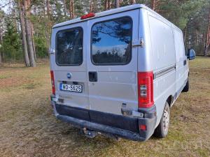 Pelēks Fiat Ducato 2005 Rīga, ar dzinēja tilpumu 2.30 L un nobraukumu 252 tūkst. km par 1380 €, foto 3 vietnē AUTOMOTO.COM.LV