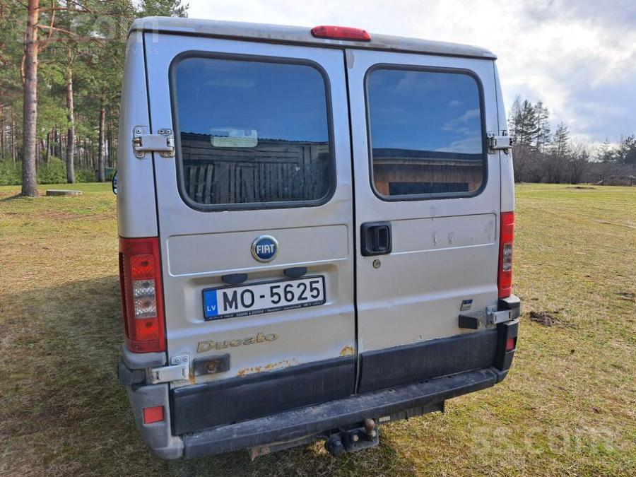 Pelēks Fiat Ducato 2005 Rīga, ar dzinēja tilpumu 2.30 L un nobraukumu 252 tūkst. km par 1380 €, foto 5 vietnē AUTOMOTO.COM.LV