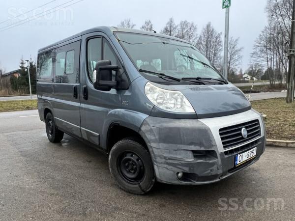 Pelēks Fiat Ducato 2008 Ogre, ar dzinēja tilpumu 2.20 L un nobraukumu 210 tūkst. km par 7000 €, foto 3 vietnē AUTOMOTO.COM.LV