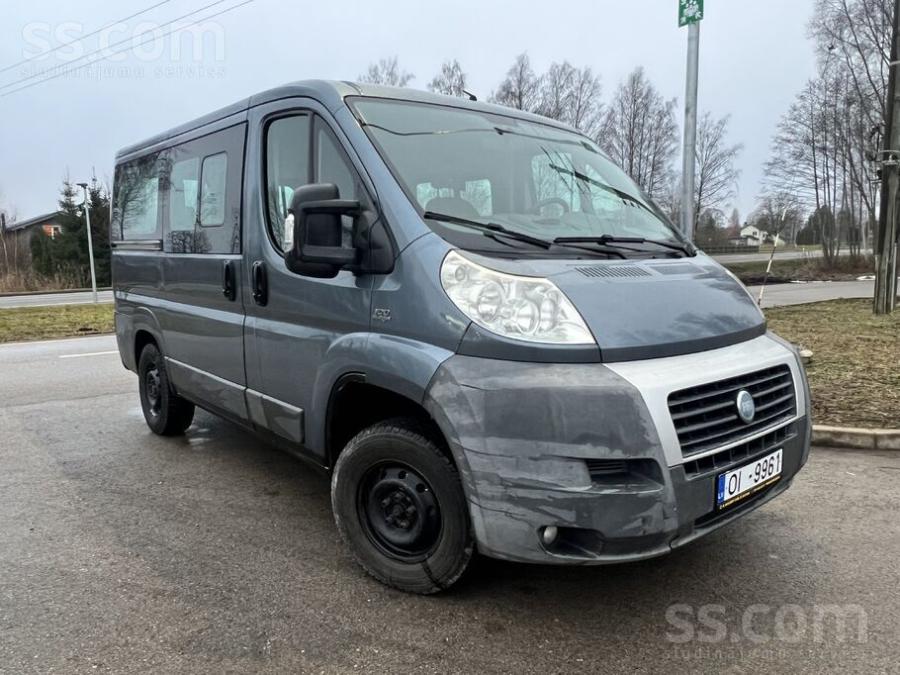 Pelēks Fiat Ducato 2008 Ogre, ar dzinēja tilpumu 2.20 L un nobraukumu 210 tūkst. km par 7000 €, foto 3 vietnē AUTOMOTO.COM.LV
