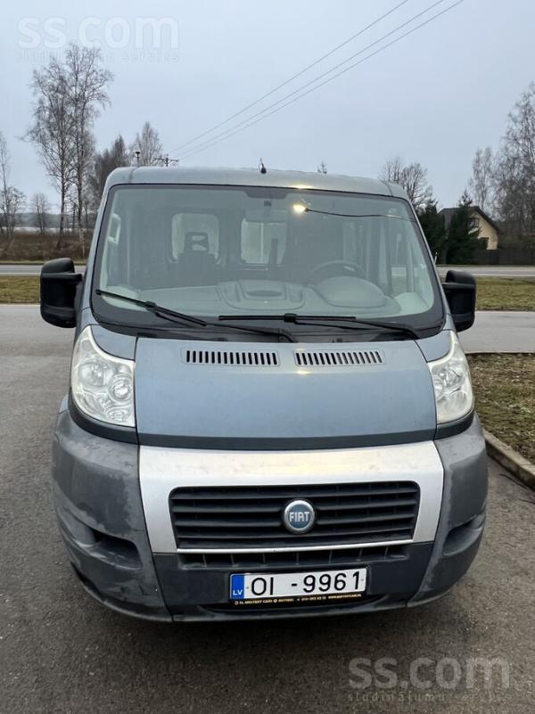 Pelēks Fiat Ducato 2008 Ogre, ar dzinēja tilpumu 2.20 L un nobraukumu 210 tūkst. km par 7000 €, foto 4 vietnē AUTOMOTO.COM.LV