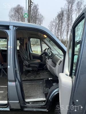 Pelēks Fiat Ducato 2008 Ogre, ar dzinēja tilpumu 2.20 L un nobraukumu 210 tūkst. km par 7000 €, foto 5 vietnē AUTOMOTO.COM.LV