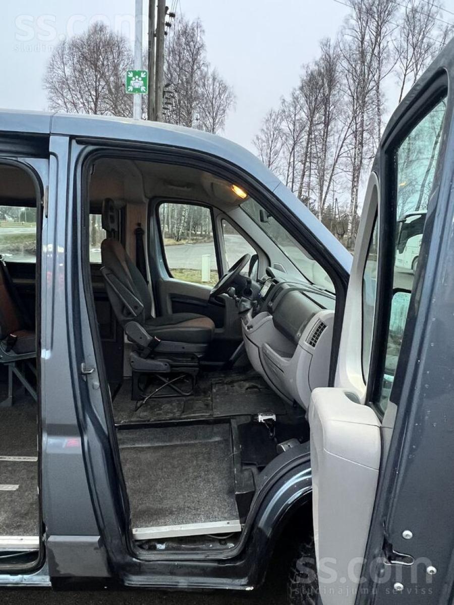 Pelēks Fiat Ducato 2008 Ogre, ar dzinēja tilpumu 2.20 L un nobraukumu 210 tūkst. km par 7000 €, foto 5 vietnē AUTOMOTO.COM.LV