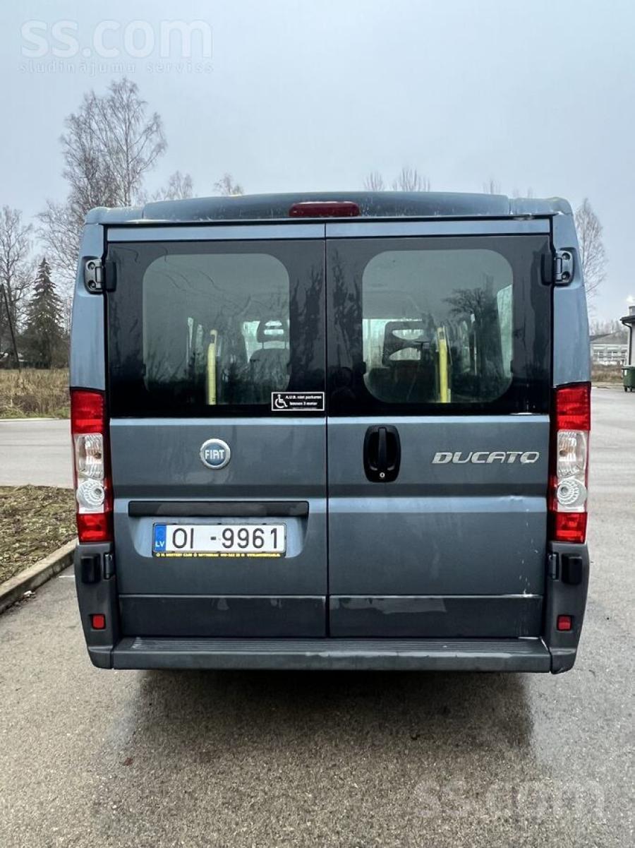 Pelēks Fiat Ducato 2008 Ogre, ar dzinēja tilpumu 2.20 L un nobraukumu 210 tūkst. km par 7000 €, foto 17 vietnē AUTOMOTO.COM.LV