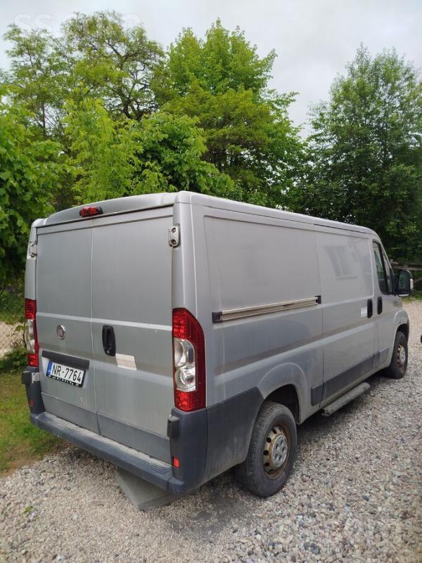 Pelēks Fiat Ducato 2012 Ogre, ar dzinēja tilpumu 2.00 L un nobraukumu 240 tūkst. km par 1500 €, foto 2 vietnē AUTOMOTO.COM.LV