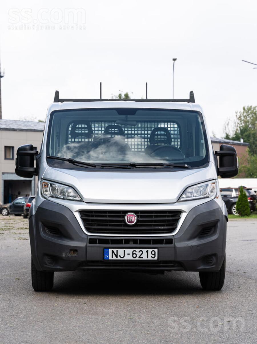 Grey Fiat Ducato 2015 in Riga, with an engine capacity of 2.30 L and mileage of 205 thousand km for 10850 €, photo 3 on AUTOMOTO.COM.LV