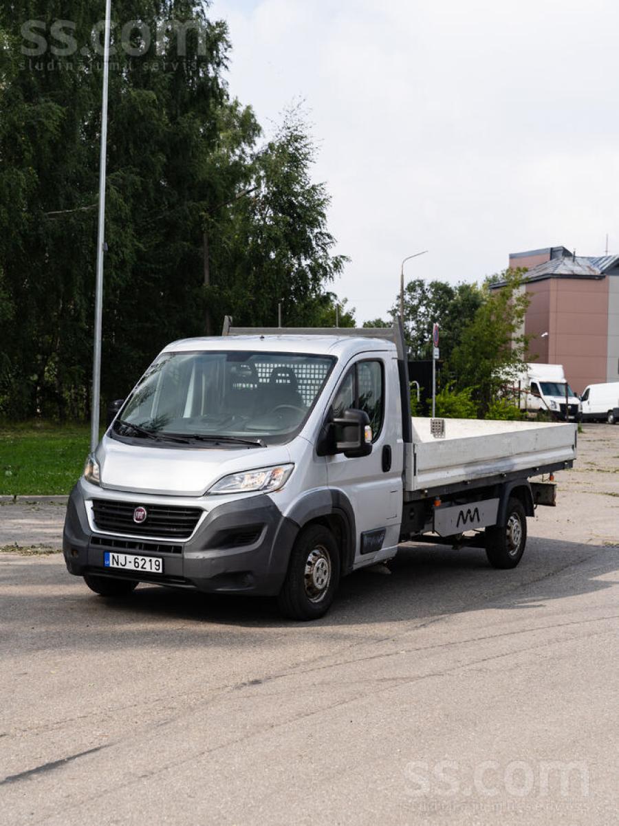 Grey Fiat Ducato 2015 in Riga, with an engine capacity of 2.30 L and mileage of 205 thousand km for 10850 €, photo 9 on AUTOMOTO.COM.LV
